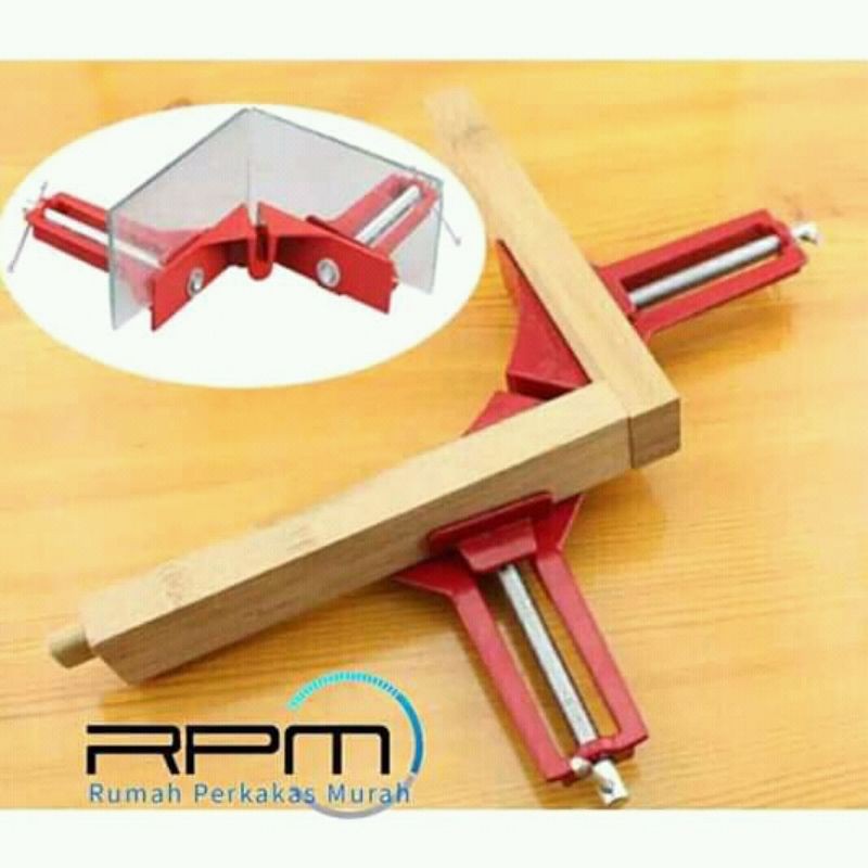 Jual Corner Klem siku 3 " Klem Penjepit Sudut Frame, Kaca, Kayu, Besi ...