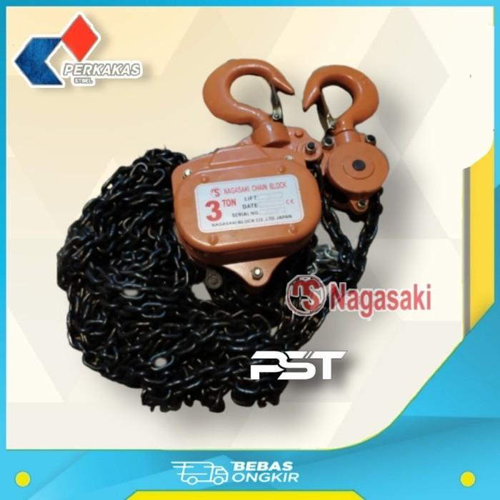 Jual Chain | Alat Angkut Manual Chain Block Nagasaki 3 Ton - Takel Made ...