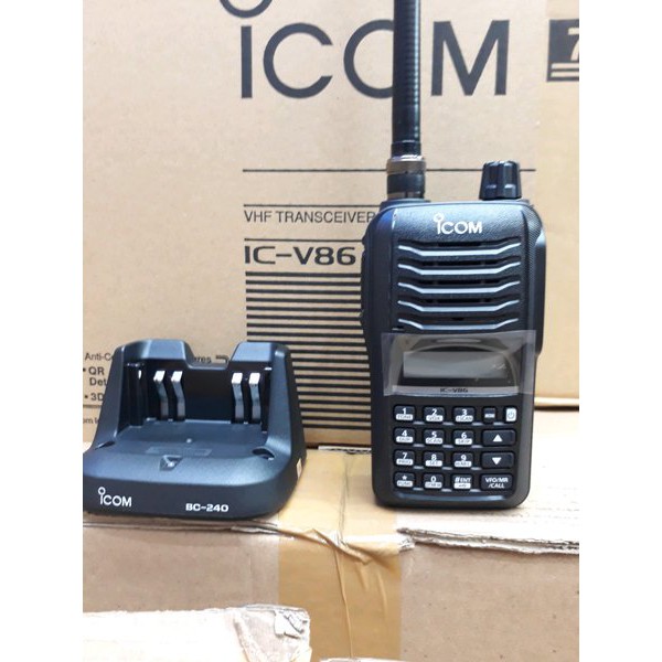 Jual Icom IC-V86 Handie Talkie VHF Ori Baru Garansi ICV86 V86 HT Jepang | Shopee Indonesia