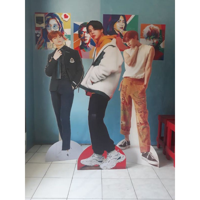 Jual STANDEE Real Size kpop.bts custom | Shopee Indonesia