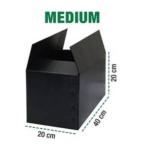 Jual BOX PLASTIK BOARD SEDANG UK. 20 X 40 X 20 CM ( TEBAL 3 MM ...