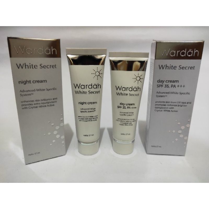 Jual Paket Wardah Secret,Mini Paket ( Day 17ml, Night17ml, Facial Wash ...
