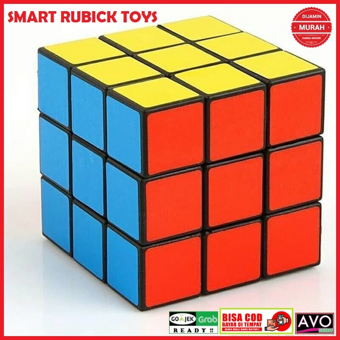 Jual mainan rubik kotak kubus puzzle games asah otak anak toy rubick ...