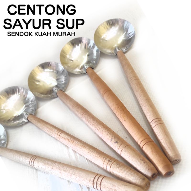 Jual SENDOK SAYUR KUAH CENTONG SAYUR SUP TAHAN PANAS AWET | Shopee ...