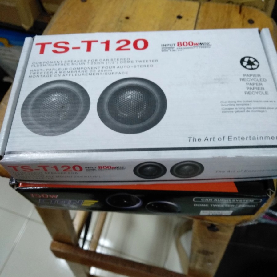 Jual TWEETER TWETER AUDIO MOBIL TS-T120 UNIVERSAL | Shopee Indonesia