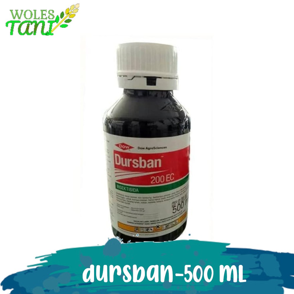 Jual Dursban 500 ml Insektisida Pengerek Batang | Shopee Indonesia