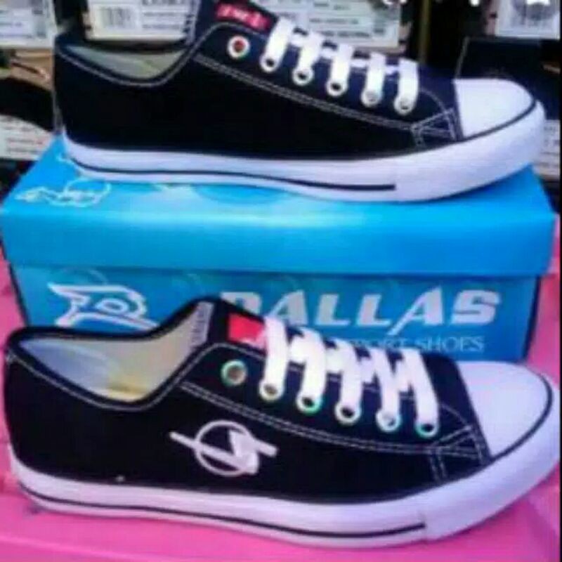 Jual SEPATU DALLAS CAMPUS LC HITAM-PUTIH | Shopee Indonesia