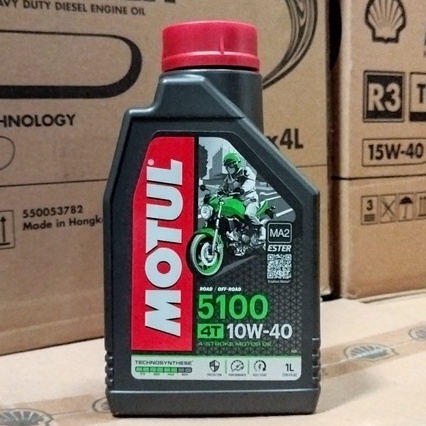 Jual OLI MESIN MOTOR MOTUL 5100 10W-40 ESTER 1 LITER | Shopee Indonesia
