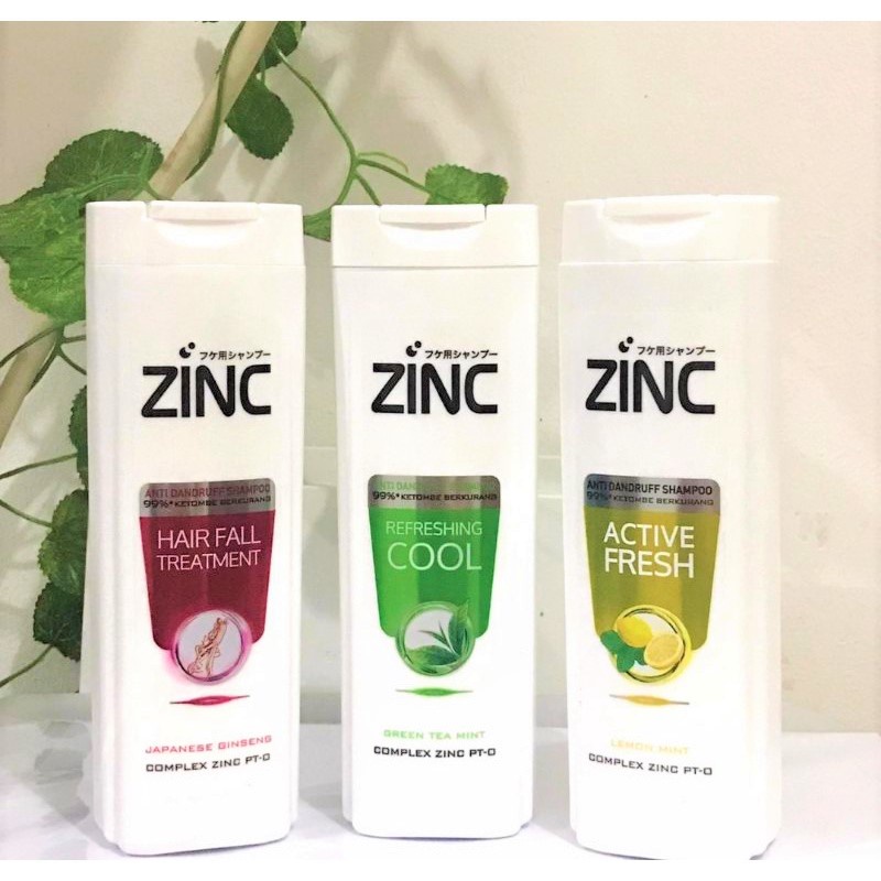 Jual Zinc Shampoo 170ML Active Clean Zinc 170 ML Fresh Hijab Refreshing ...