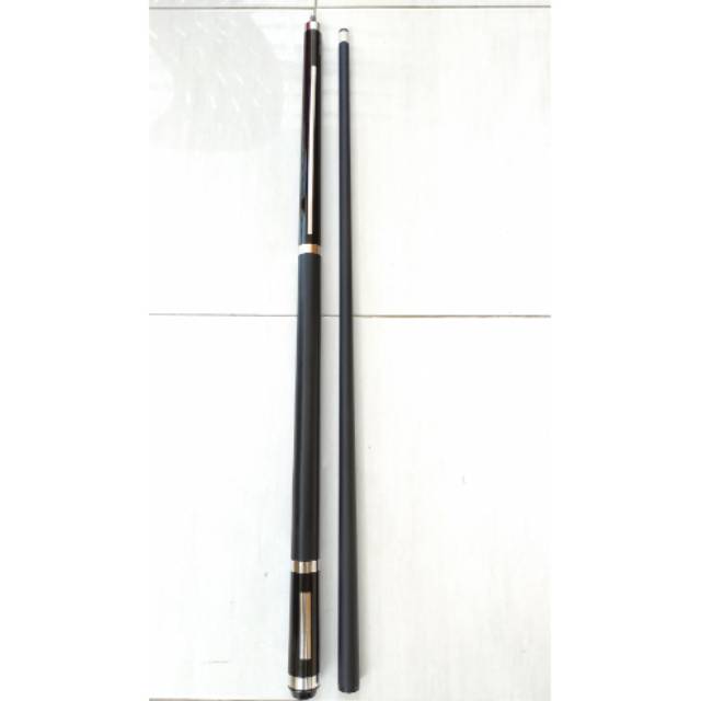Jual stik billiard stick biliard black chrome elegance maple stik play ...