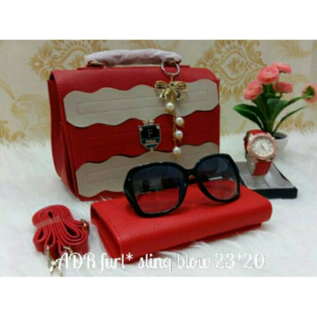 Jual Tas paket 4in1 fur*la ombak / tas paketan 4in1 / tas paket 3in1 ...