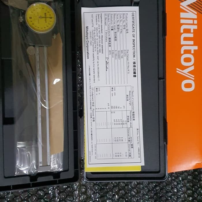 Jual DLN | promo Mitutoyo Dial Caliper 6 Inch/Sigmat Jangka Sorong Analog | Shopee Indonesia