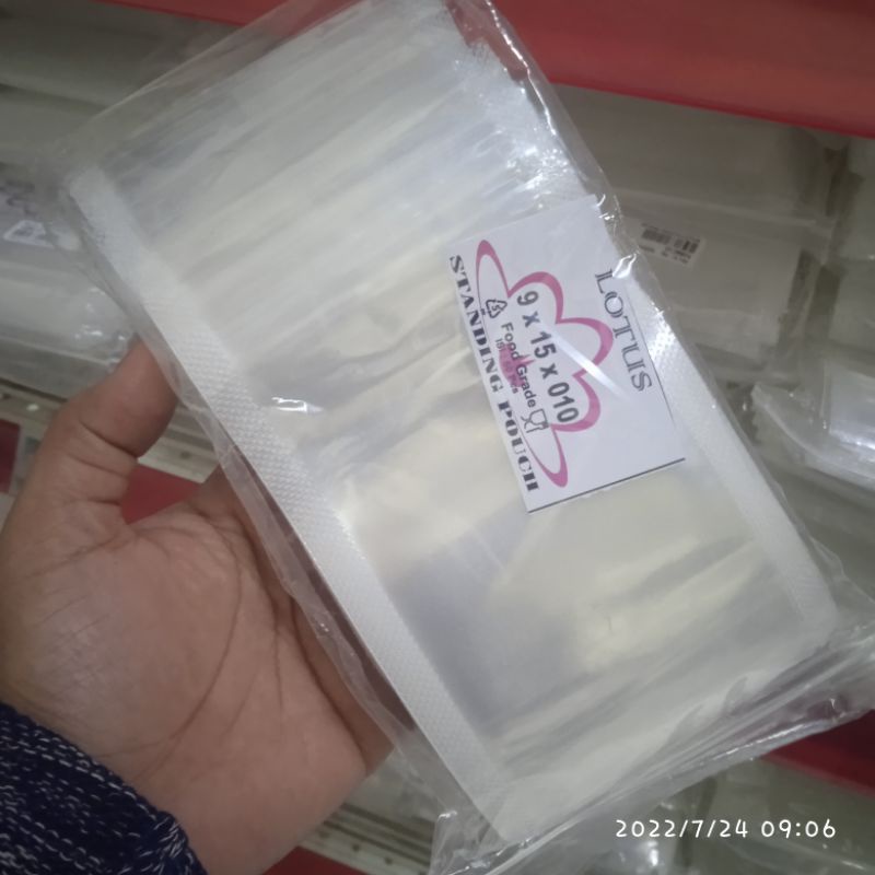 Jual Plastik standing pouch 9x15 isi 50pcs | Shopee Indonesia