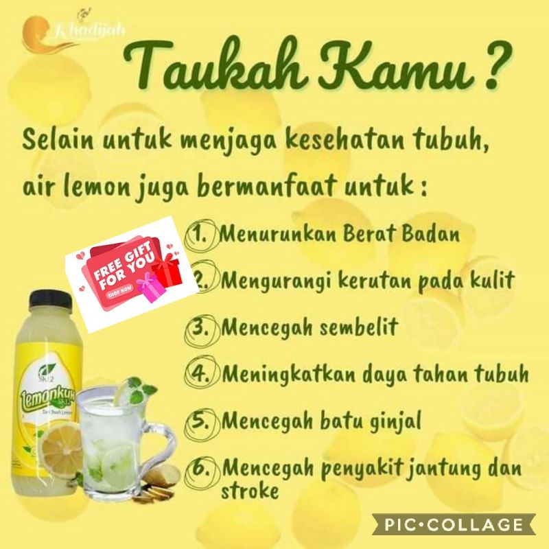 Jual lemonku sr12 / minuman sehat | Shopee Indonesia