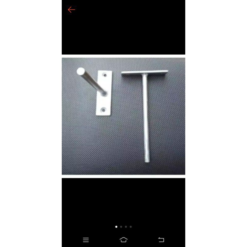 Jual bracket as rak dinding melayang besi tatatkan kayu dinding ...