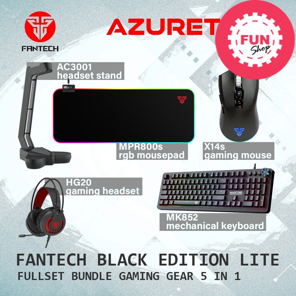 Jual Fantech Black Edition Lite - Bundle Set | Shopee Indonesia