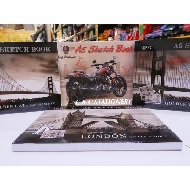 Jual Buku Sketsa / Sketch book / Buku Desain Kiky A5 50 lembar | Shopee ...