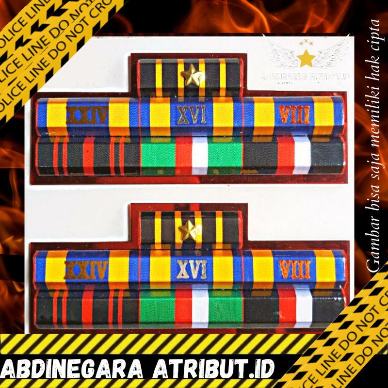 Jual Satya lencana pdh polisi nararia 8 16 24 tahun ops kepolisian ...