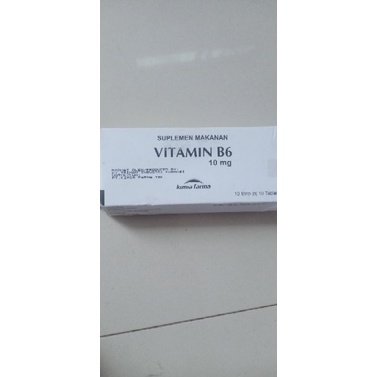 Jual Vitamin B6 Vitamin B 6 kimia Farma per strip | Shopee Indonesia