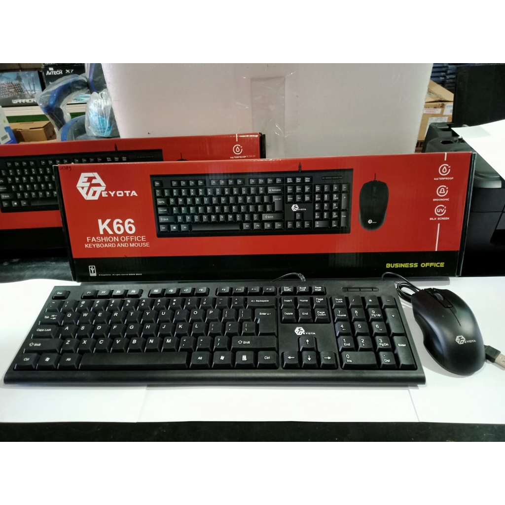 Jual KEYBOARD MOUSE USB MULTIMEDIA COMBO EYOTA K66 Keyboard dan Mouse ...