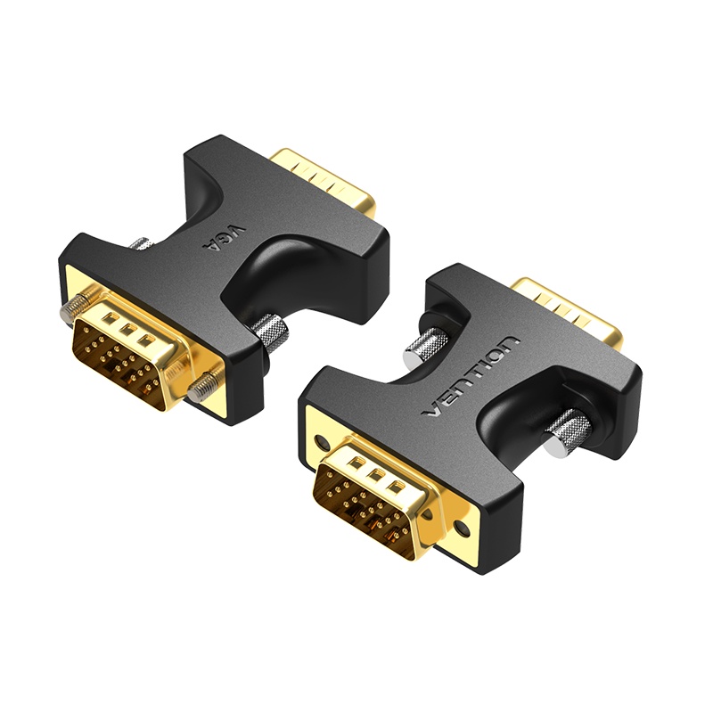 Jual Vention Gender VGA Male Female Adapter Coupler 15pin | Shopee ...
