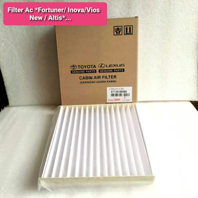Jual Filter ac Innova Fortuner SIENTA Yaris VIOS Altis Alphard Vellfire ...