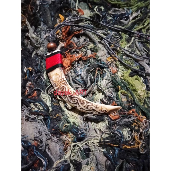 Jual KALUNG ETNIK TARING UKIR KHAS DAYAK REPLIKA | Shopee Indonesia