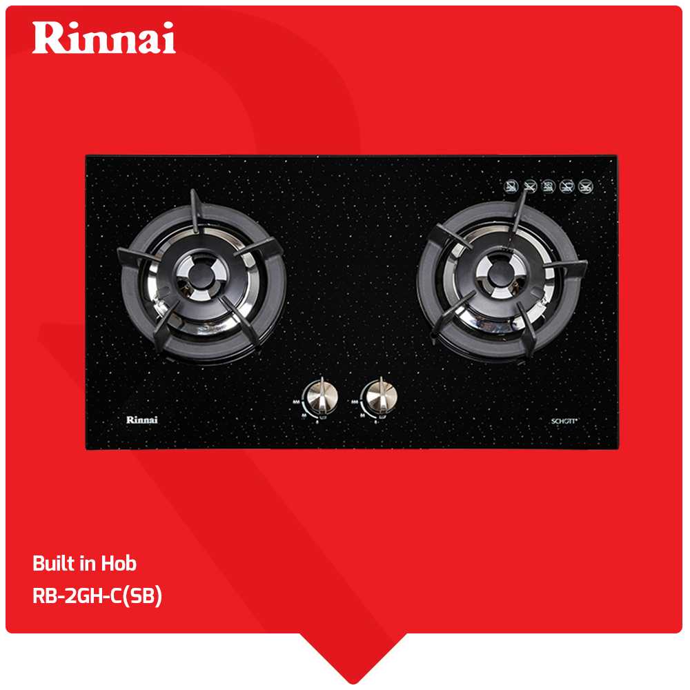 Jual KOMPOR TANAM RINNAI RB-2GH-C SPARKLING BLACK | Shopee Indonesia