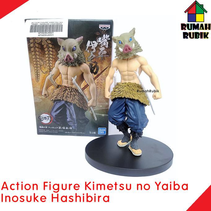 Jual Action Figure Inosuke Hashibira 15Cm / Anime Kimetsu No Yaiba J ...