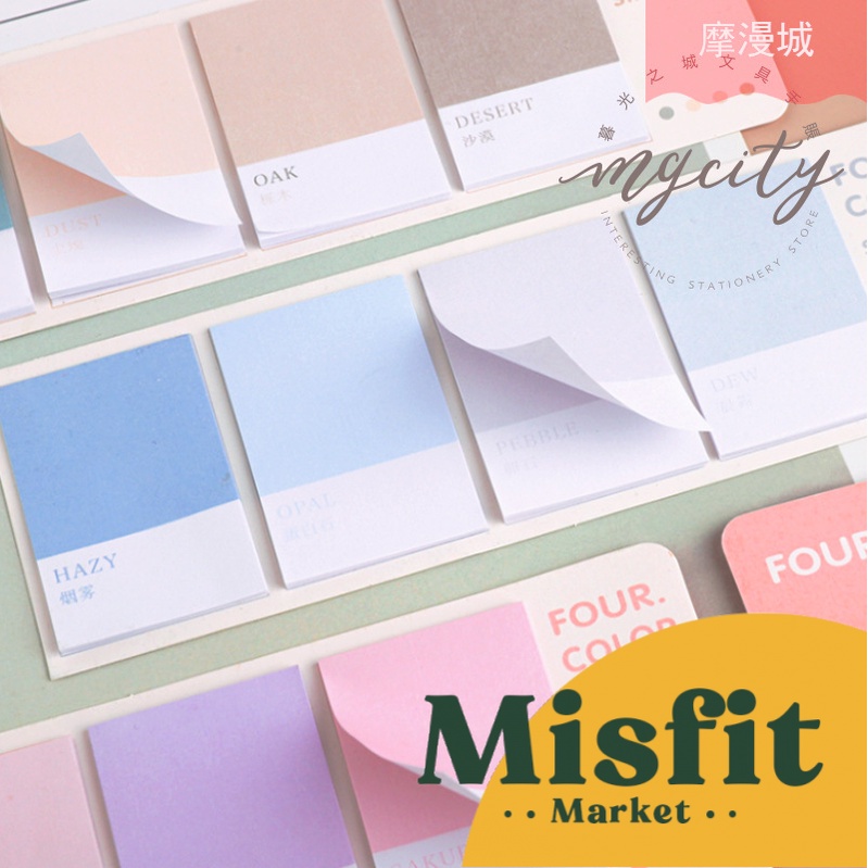 Jual Four Color Mini Memo Pad (80 Sheets) | Shopee Indonesia