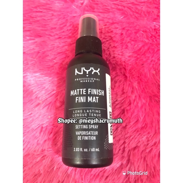 Jual NEW NYX MATTE FINISH FINI MAT LONG LASTING LONGUE TENUE SETTING ...