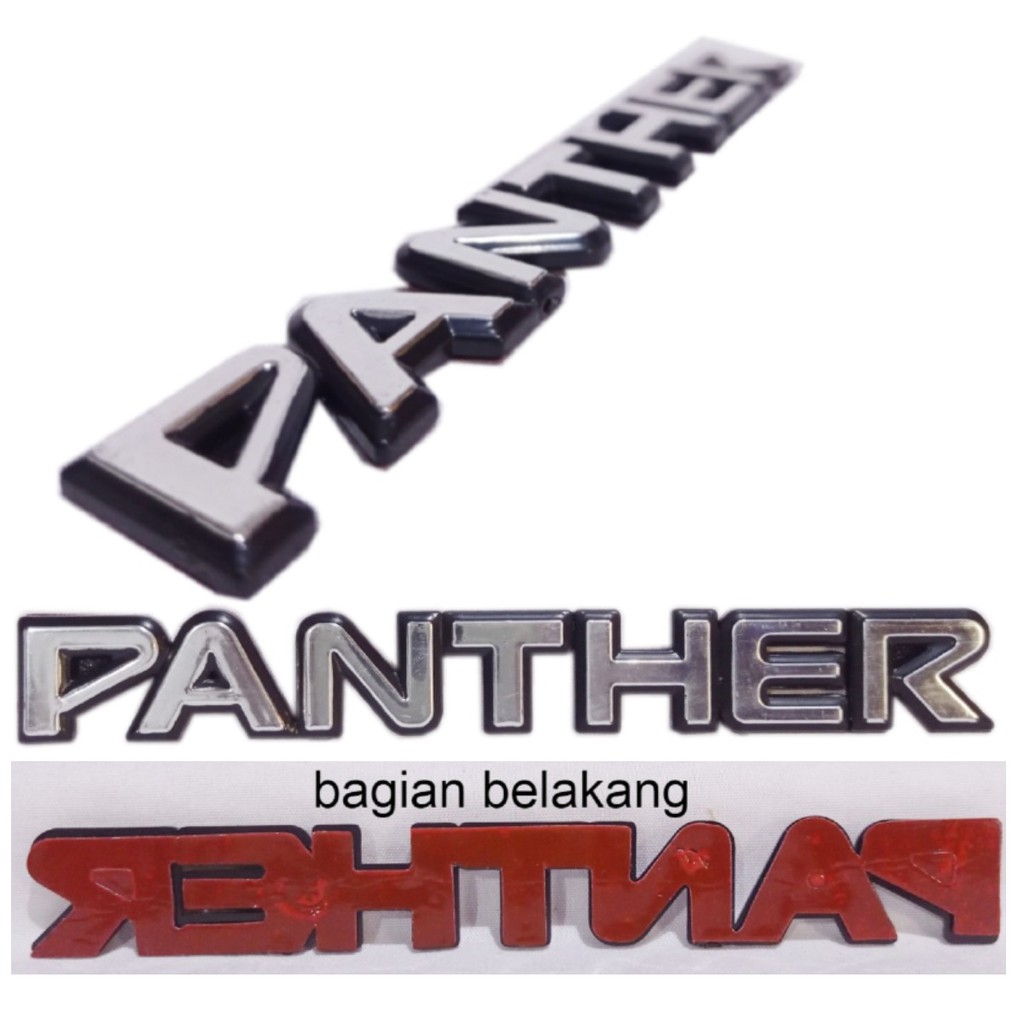 Jual Emblem Logo Mobil Tulisan Isuzu Panther Chrome Ukuran Besar ...