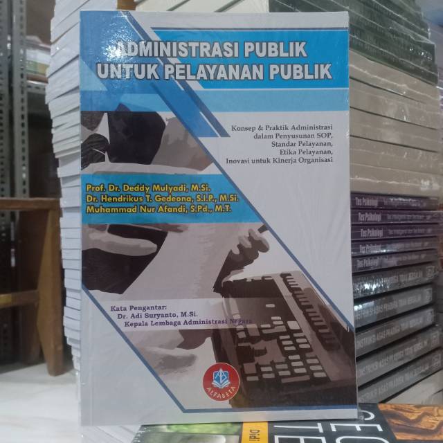 Jual Buku Original: Administrasi Publik untuk Pelayanan Publik Konsep ...