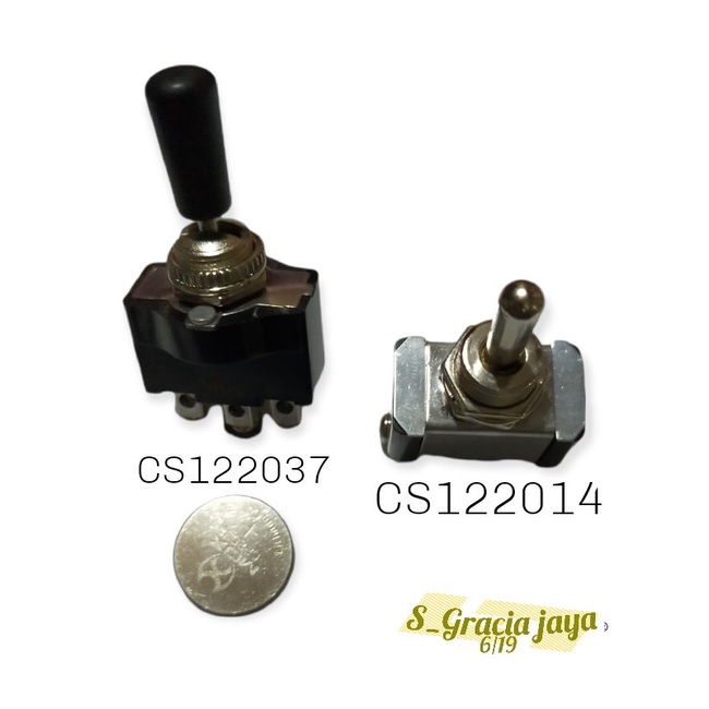 Jual Saklar toggle switch lampu retting 3way on-off-on /ON off ...