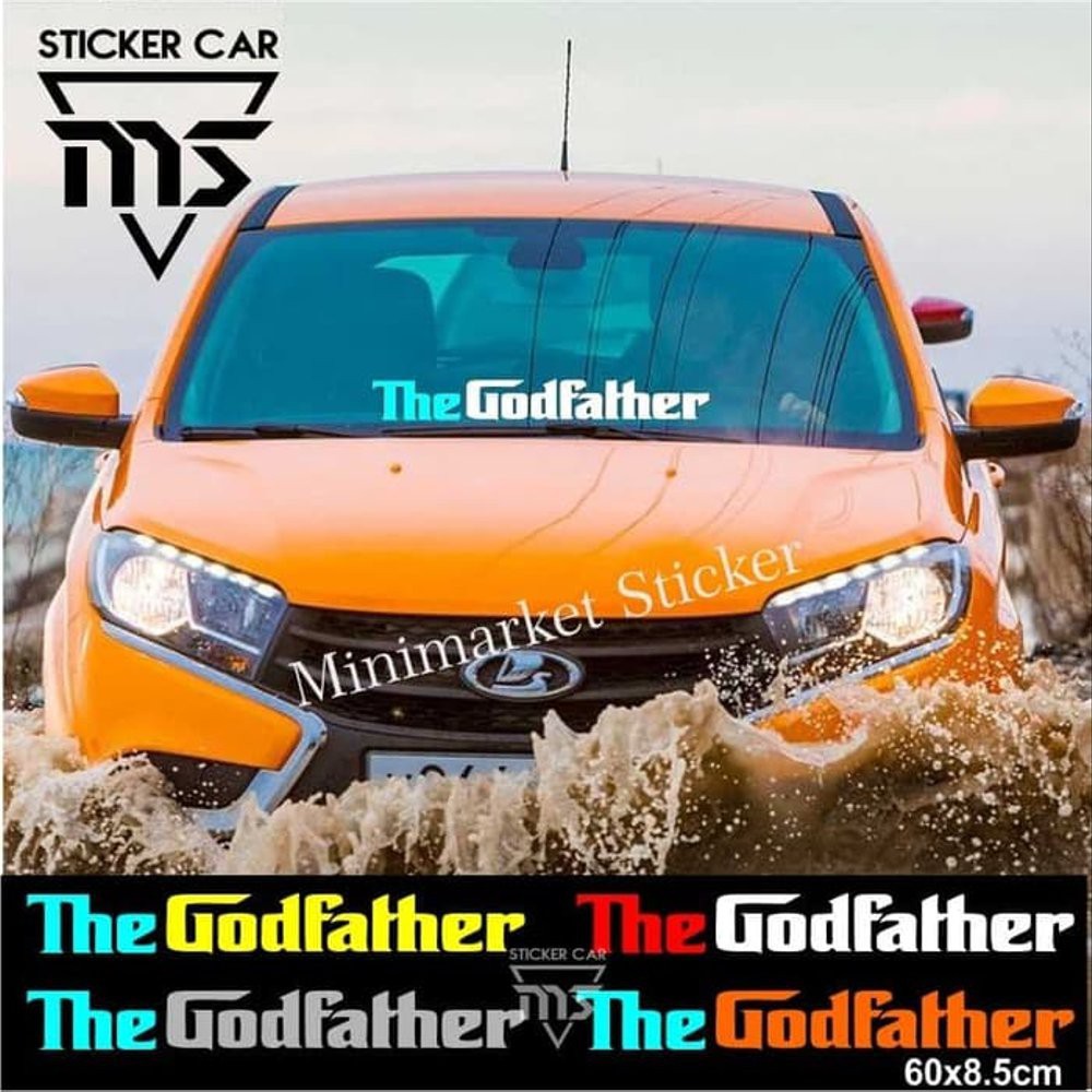 Jual STIKER THE GODFATHER STICKER THEGODFATHER KACA MOBIL UNIVERSAL 2 ...