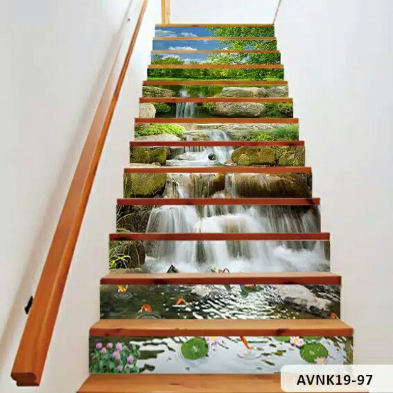 Jual WALLPAPER TANGGA MOTIF PEMANDANGAN ALAM | WALLPAPER TANGGA MOTIF ...