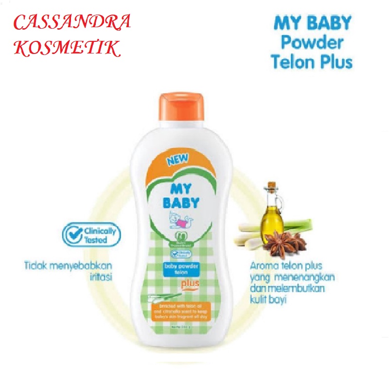 Jual MY BABY POWDER TELON PLUS 75GR | Shopee Indonesia