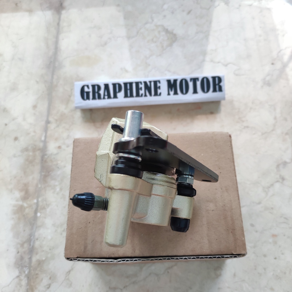 Jual Kaliper Caliper Assy Master Rem Bawah Kepala Babi Depan Supra x 100 lama | Shopee Indonesia