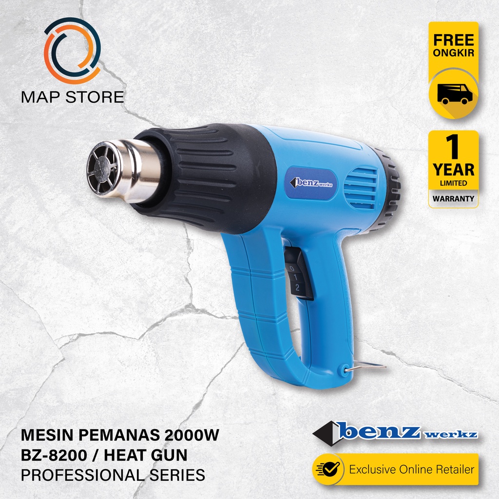 Jual Hotgun / Mesin Heat Gun 2000 Watt / Mesin Pemanas / Electric Heat ...