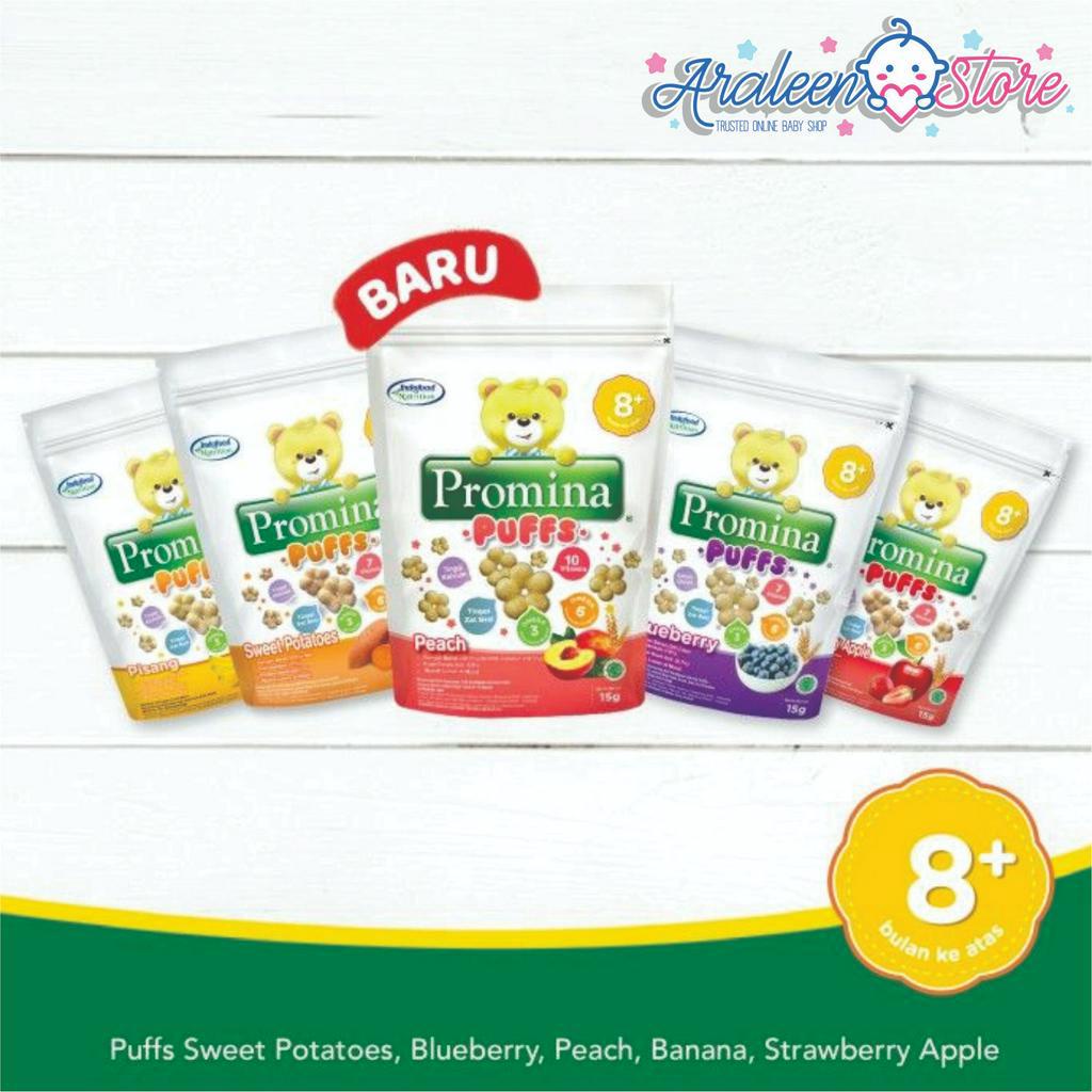 Jual Promina Puff Snack Bayi 8 Bulan Makanan Bayi Cemilan Bayi Cemilan ...