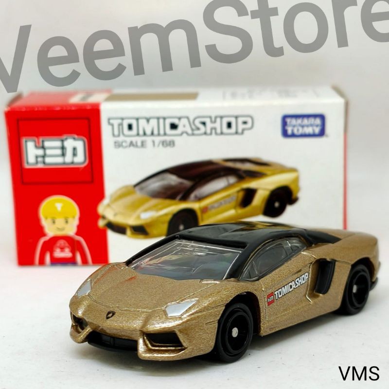 Jual Die Cast 1:65 Lamborghini Aventador [Tomica Shop] Gold. | Shopee ...