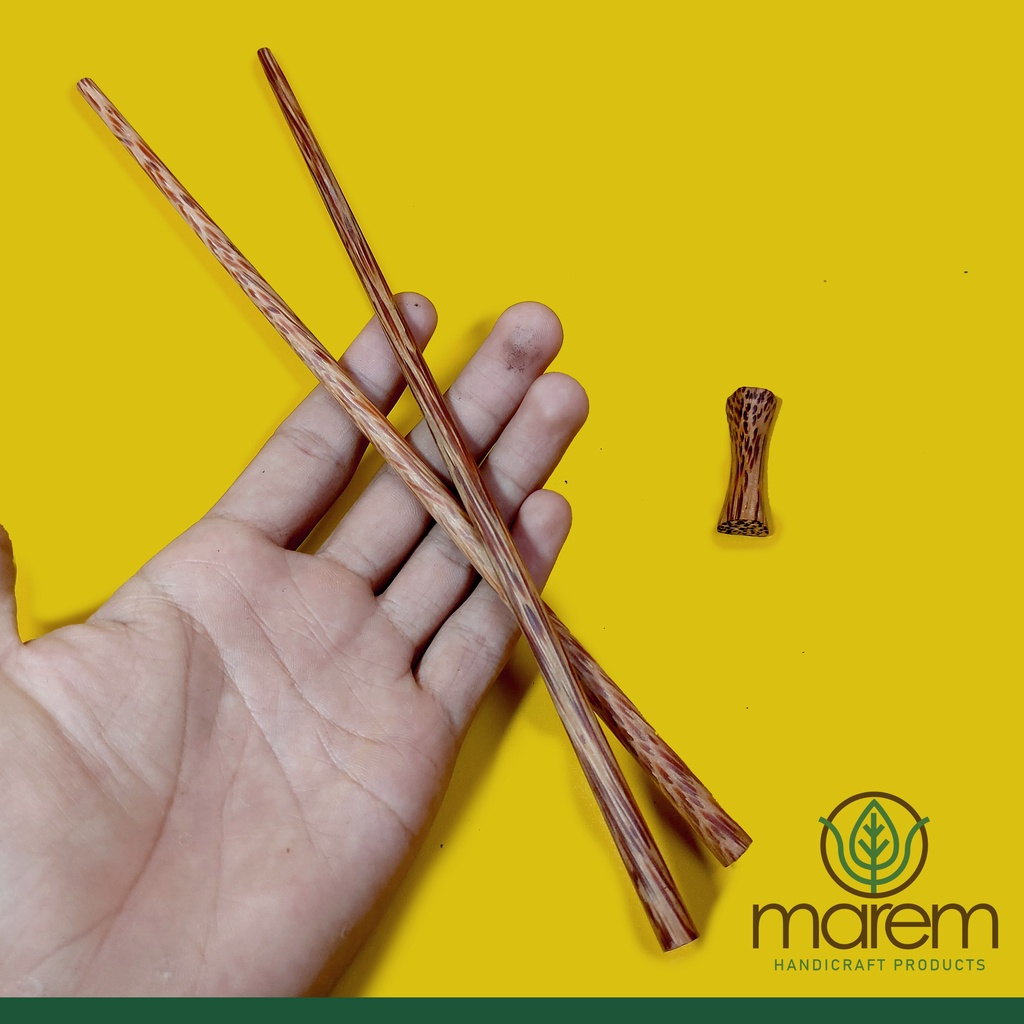 Jual SUMPIT KAYU KELAPA SUMPIT AREN SUMPIT JATI SAWO WOODEN CHOPSTICKS ...