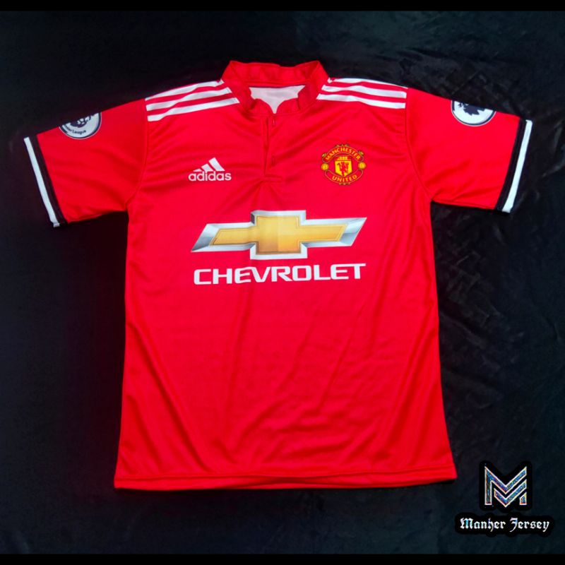 Jual Jersey MU 2017 2018 Full Printing Custom | Shopee Indonesia