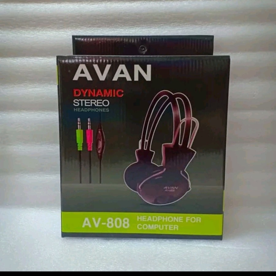 Jual Headset AVAN AV-808 (bisa buat Warnet / Chatting) | Shopee Indonesia