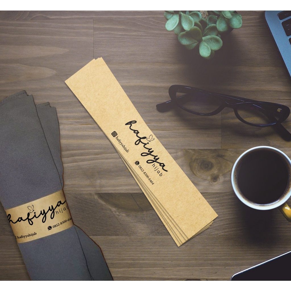 Jual Roll hijab custom / roller jilbab / label pengikat kerudung ...