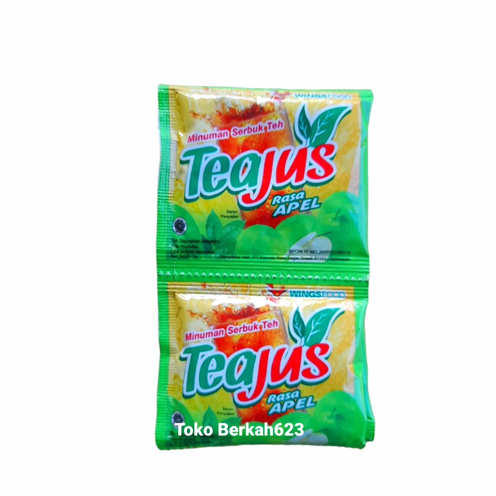 Jual TEA JUS Renceng Netto 7gr Isi 10 Sachet All Varian | Shopee Indonesia