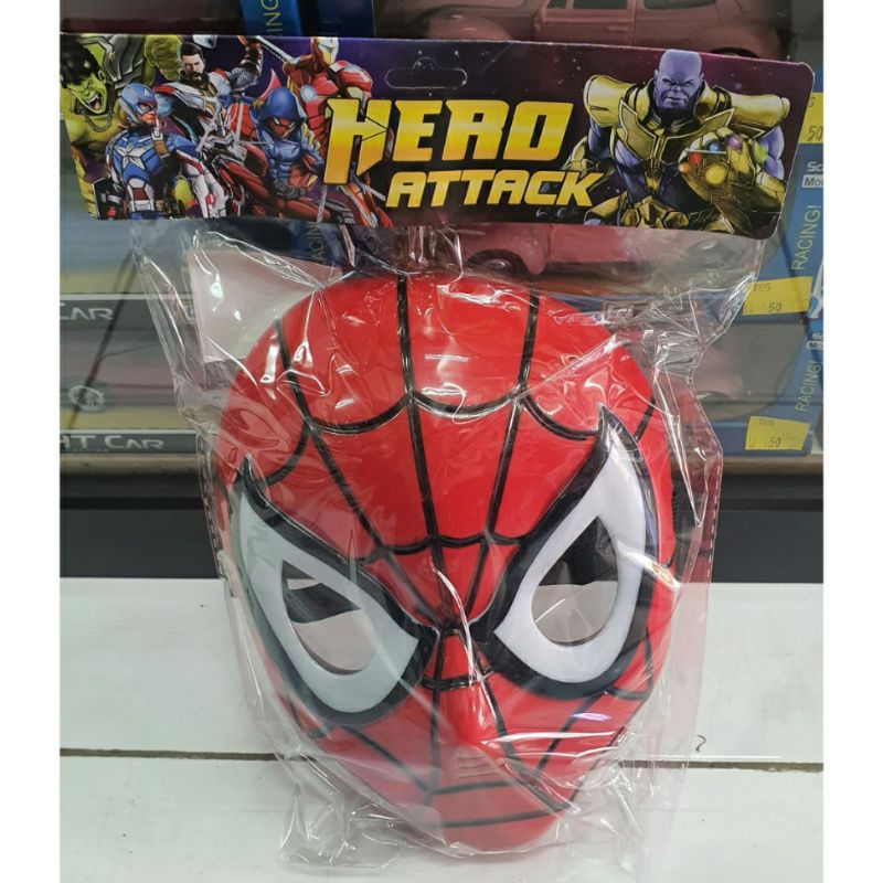 Jual Mainan Topeng Spiderman Hero Attack | Shopee Indonesia