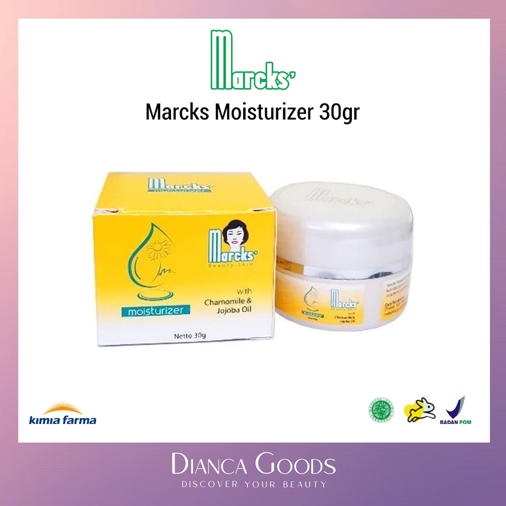 Jual Marcks Moisturizer 30gr | Pelembab Wajah / Kulit | BKL [MARCK 16 ...
