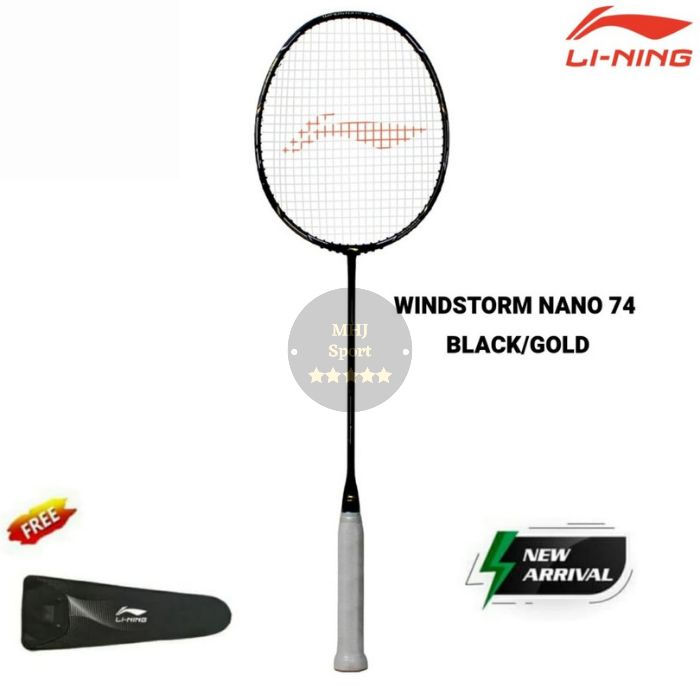 Jual New Raket Badminton Lining Windstorm Nano 74 WS 74 Nano Original ...