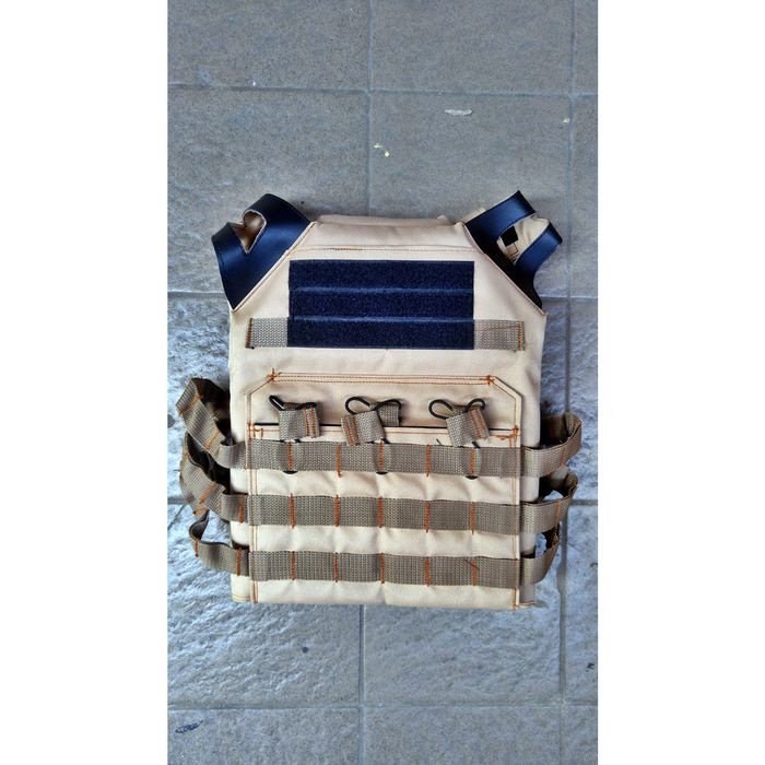Jual JPC Tactical Vest Rompi Ringan Light Body Armor - Cokelat | Shopee ...